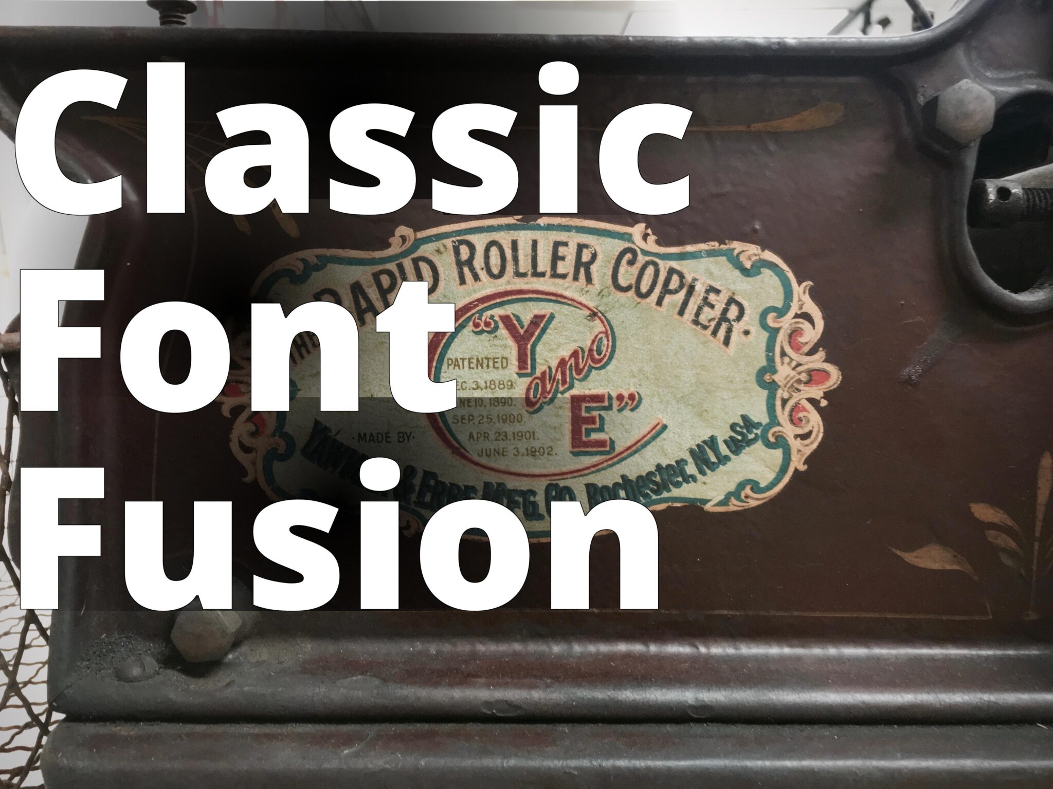 20 Free Vintage Fonts